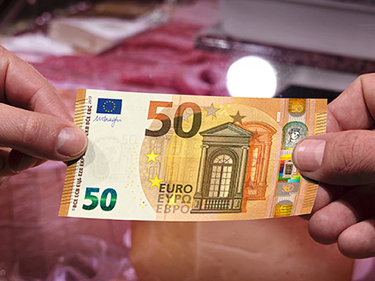 Uusi 50 Euron Seteli Julki T lt Se N ytt Yle Uutiset Yle fi