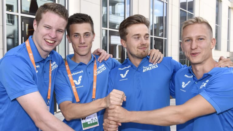 Rantala ja Purola juoksivat viestihistoriaa | Yle