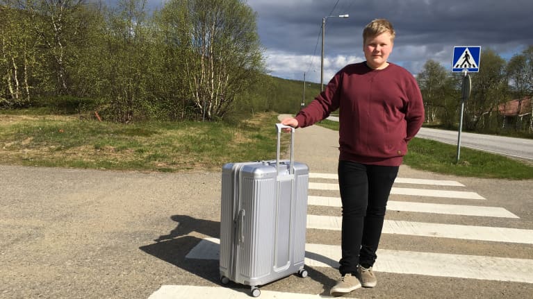 Utsjokelainen Leevi Halonen on yksi harvoista, joka pääsi Washingtoniin ...