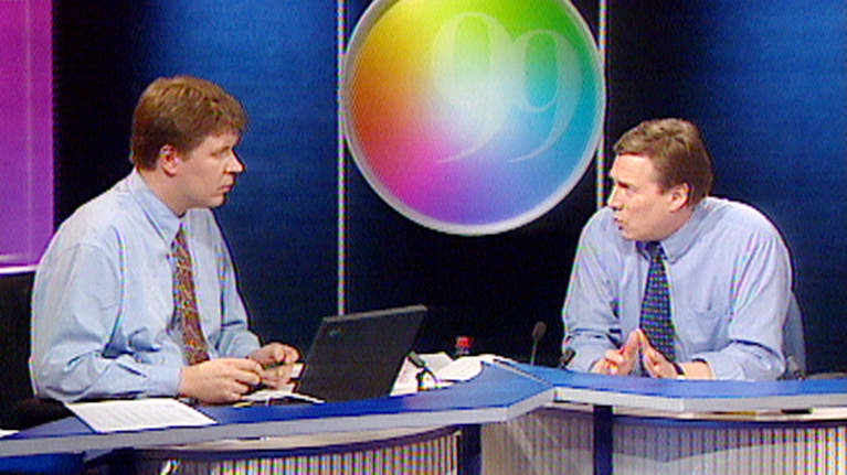 Vaalikommentaattori Sami Borg pitää kiinni samasta kravattirituaalista ...