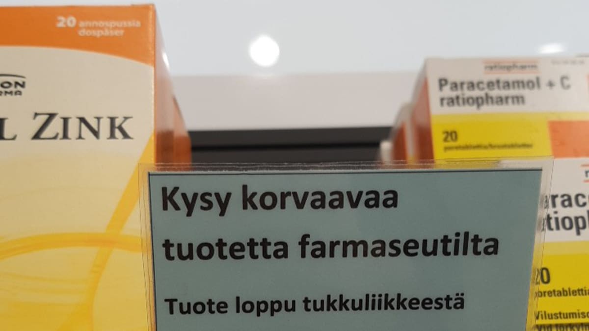 Suositut flunssalääkkeet loppumassa apteekeista toimitusvaikeuksien ...
