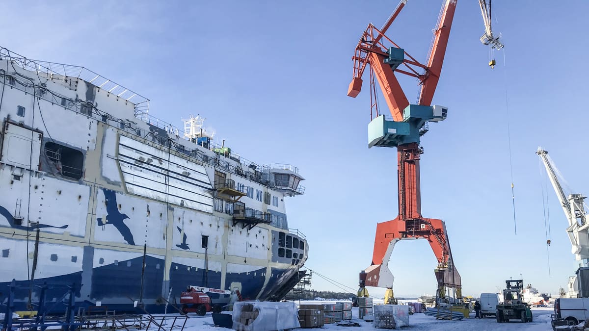 Rauma shipyard misses deadline due to coronavirus outbreak | Yle