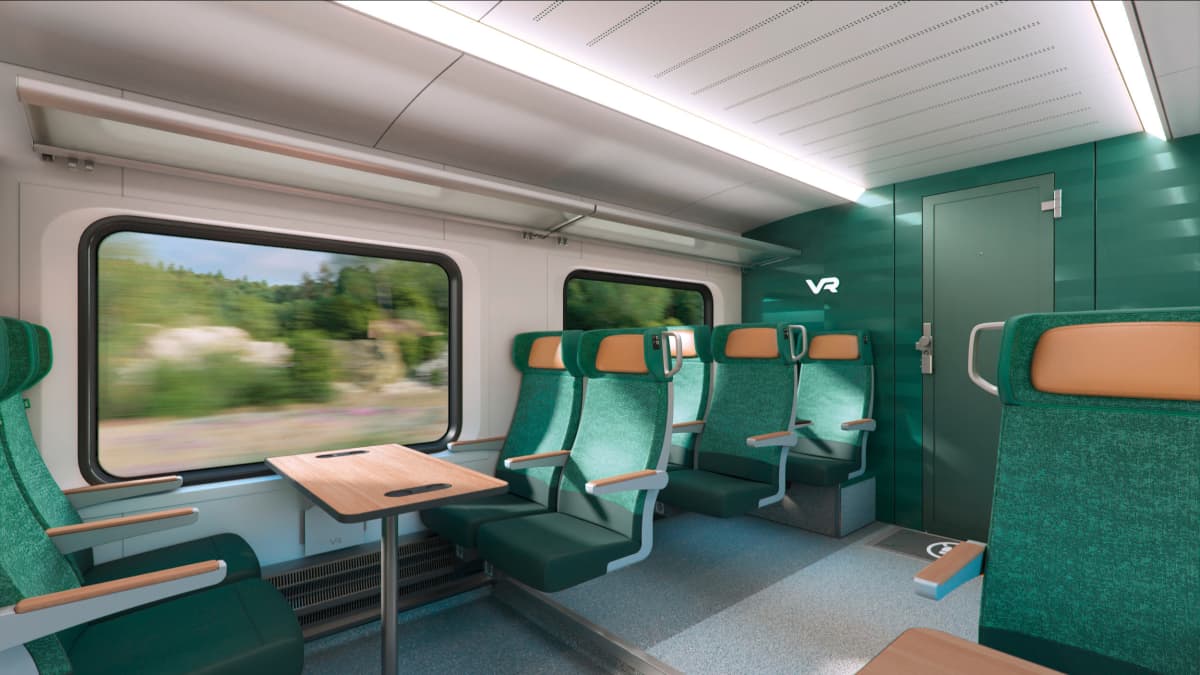 Tältä näyttävät VR:n uudet lähijunat, jotka maksavat 250 miljoonaa ...