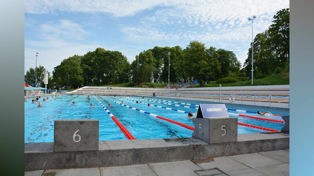 Samppalinna utebad i Åbo öppnar - men med restriktioner på grund av ...