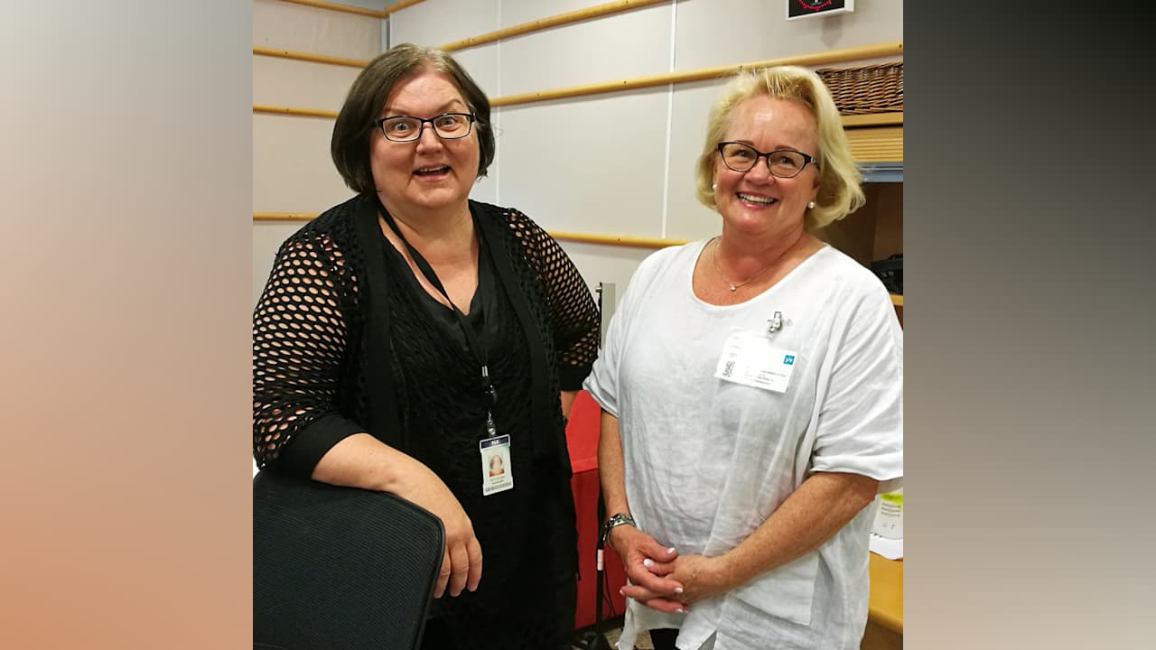 Juontajina muusikko ja musiikkipedagogi Eeva-Leena Pokela ja toimittaja ...