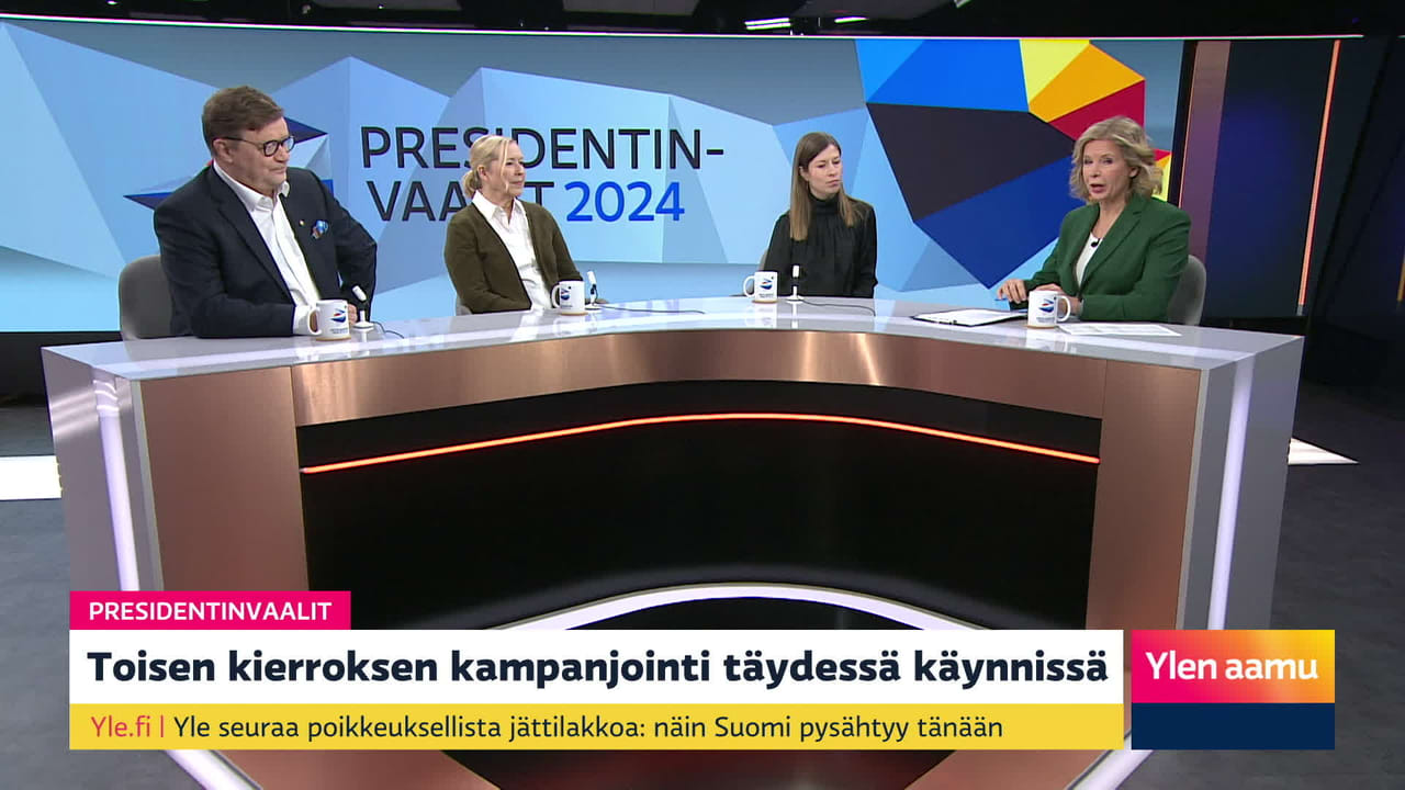 Presidentvalet 2024 | TV | Arenan | svenska.yle.fi