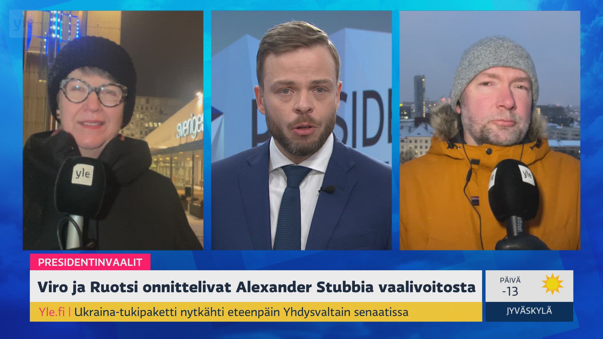 Presidentvalet 2024 | TV | Arenan | svenska.yle.fi