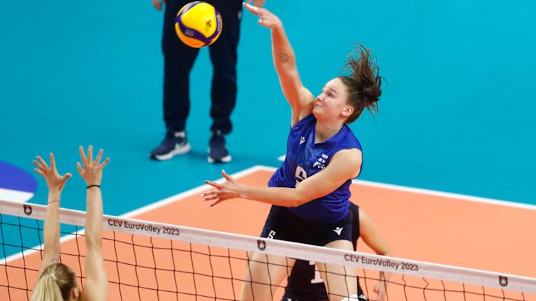 Lentopallon naisten maajoukkue EM-karsintaotteluihin | Urheilua ...