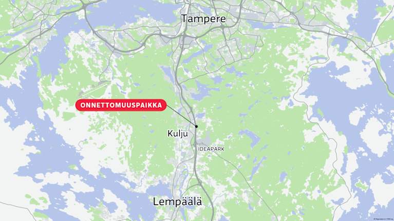 Lempäälässä Kolmostiellä ketjukolari – linja-auto törmäsi henkilöauton ...