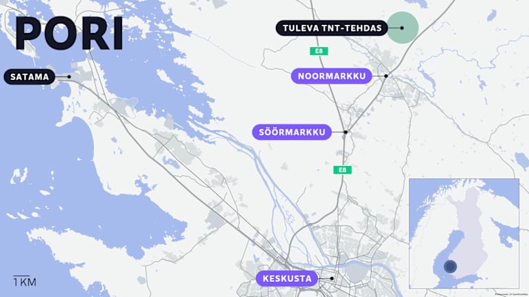 Porin kaupunki: TNT-tehtaasta hallinto-oikeuteen valittaneilla ei ole ...