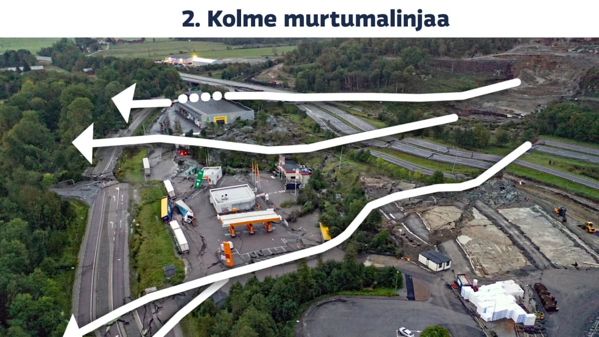 Katso kuvista, miten Ruotsin maanvyöry todennäköisesti eteni | Tiede | Yle