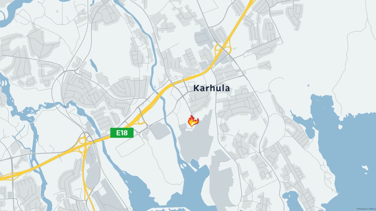 Tyhjässä kerrostalohuoneistossa syttyi tulipalo Kotkassa | Kymenlaakso ...