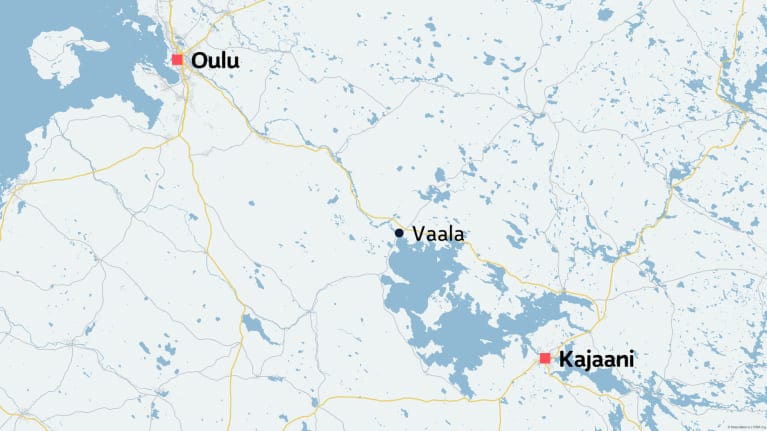 Elementtitehtaan katto romahti osittain Vaalassa | Pohjois-Pohjanmaa | Yle