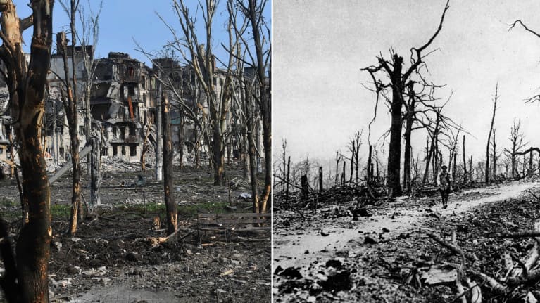 Bahmut on nyt ohittanut Verdunin ihmiskunnan historian pisimpänä ...