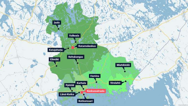 Kesään mennessä hyvinvointialue päättää minne Kymenlaaksoon jää ...