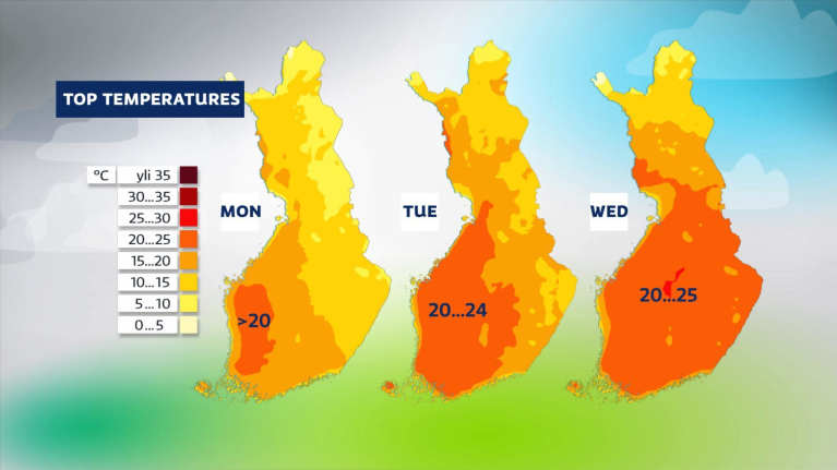 Finland to bask in 'heatwave' conditions this week, Yle meteorologist ...