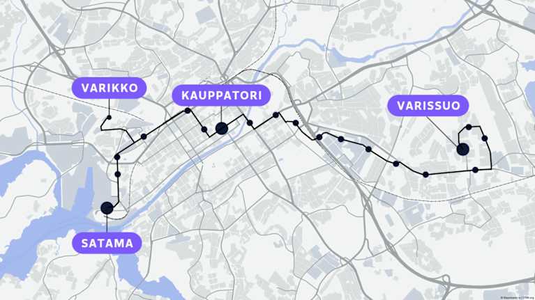 Turkuun puuhataan satojen miljoonien raitiotietä, jota moni vastustaa ...