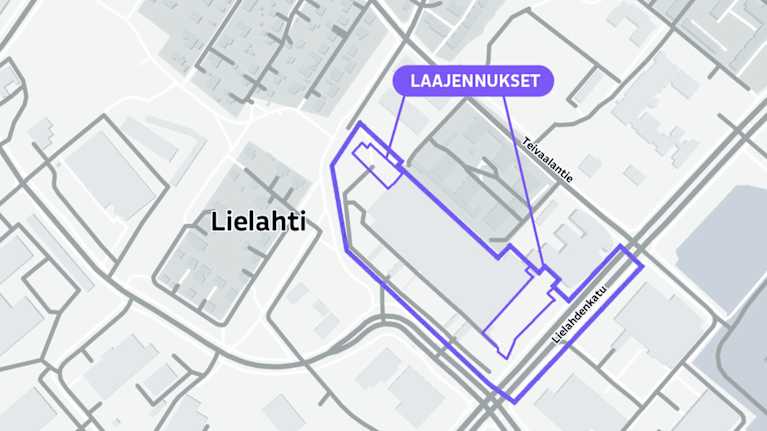 Tampereen Lielahden Prisman laajennukselle esitetään kahta vaihtoehtoa – rakennusoikeus lähes ...
