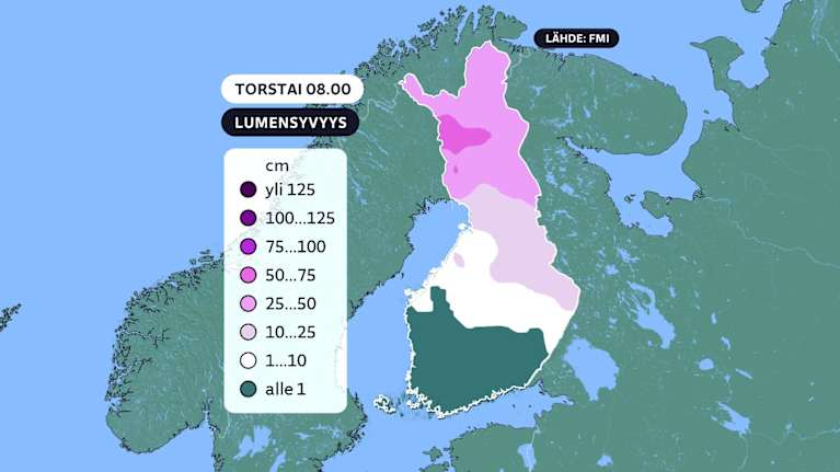 Much of Finland likely snow-free over Christmas | Yle News | Yle