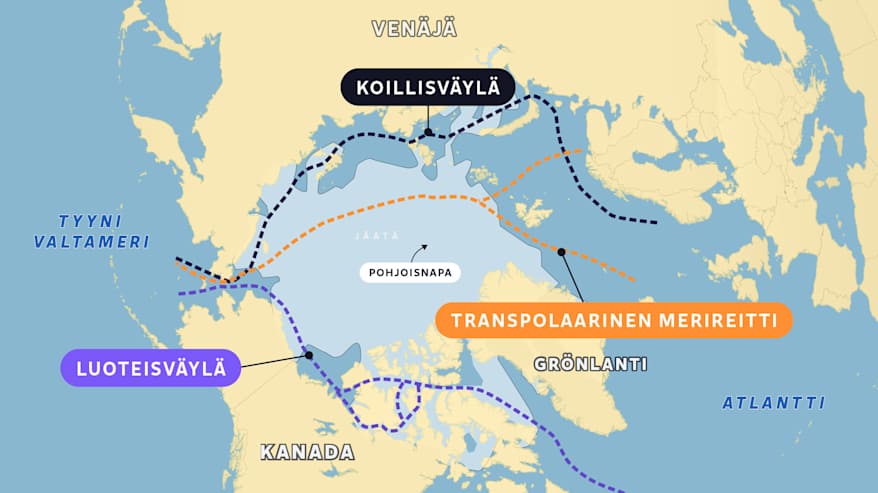 Suomalaispariskunta purjehti pitkin harvinaista laivaväylää, jonka ...