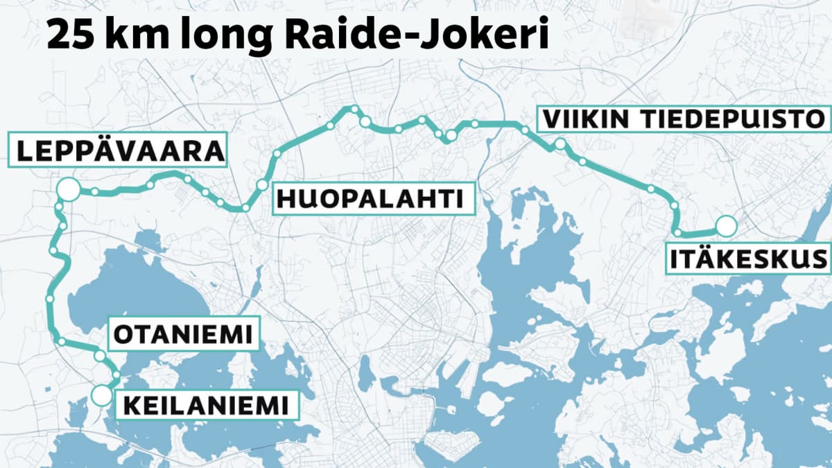 New tram line takes inaugural trip from Espoo to Helsinki | Yle News | Yle