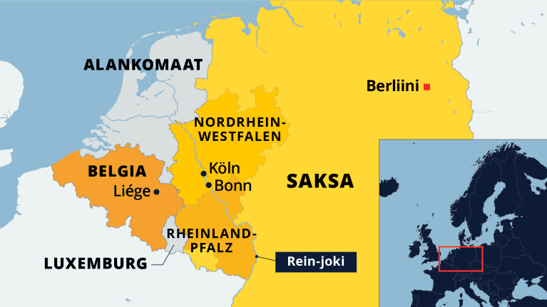 Tulvat ovat Saksan suurin katastrofi sotien jälkeen – Suomen Berliinin ...