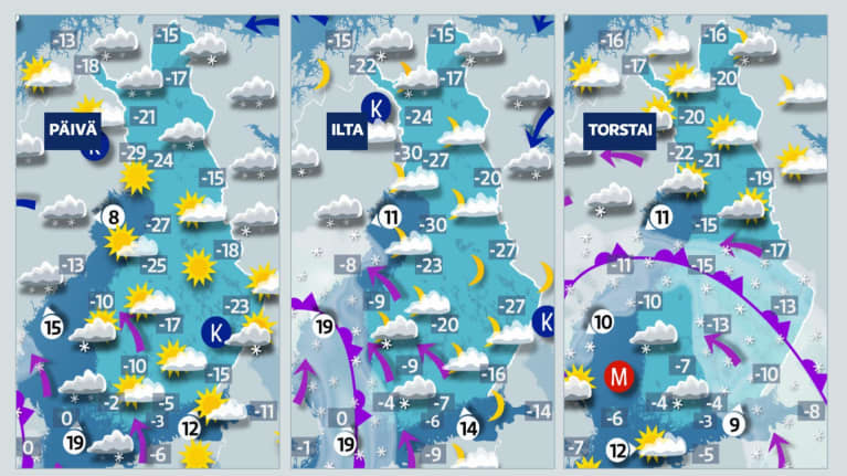 Finland braces for another snowstorm on Wednesday night | Yle News | Yle