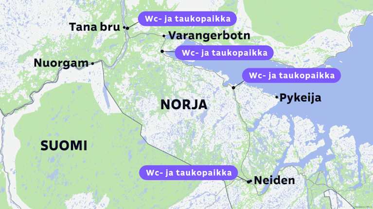 Taukopaikkojen taso voi yllättää: Norjassa on usein kaikki viimeisen ...