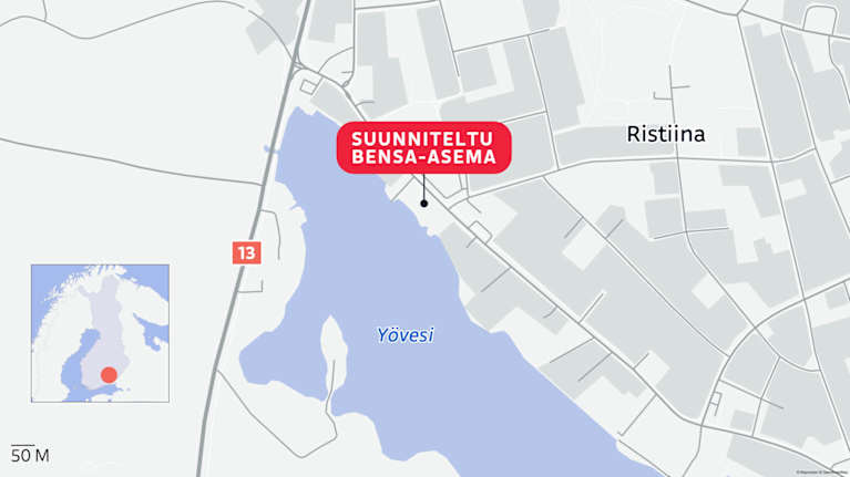 Bensa-asema saa tulla Ristiinaan: Hallinto-oikeus hylkäsi ...