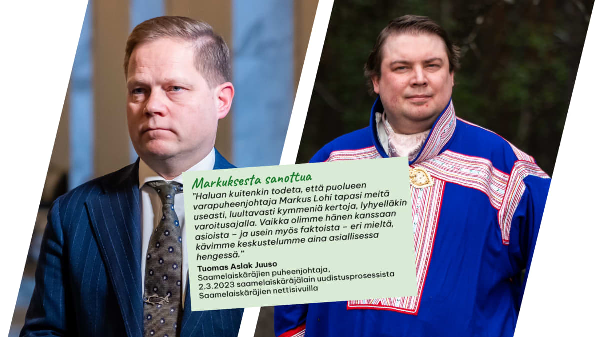 Saamelaiskäräjien puheenjohtajan kirjoitus päätyi vaalimainokseen ...