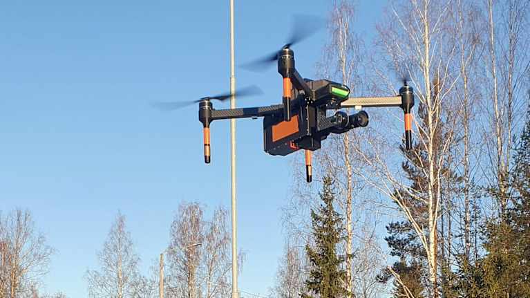 Robottikopterit alkavat valvoa Imatran kaupungin kiinteistöjä ...