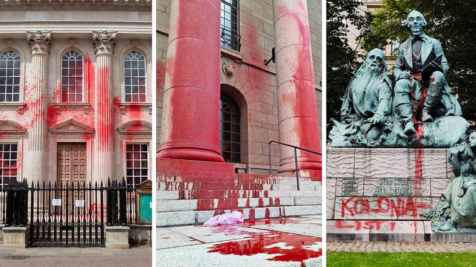 eduskuntatalo töhritty