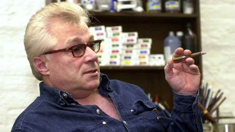 ”Minä teen meistä molemmista miljonäärejä”, sanoi kuvataiteilija Juhani Palmu ...