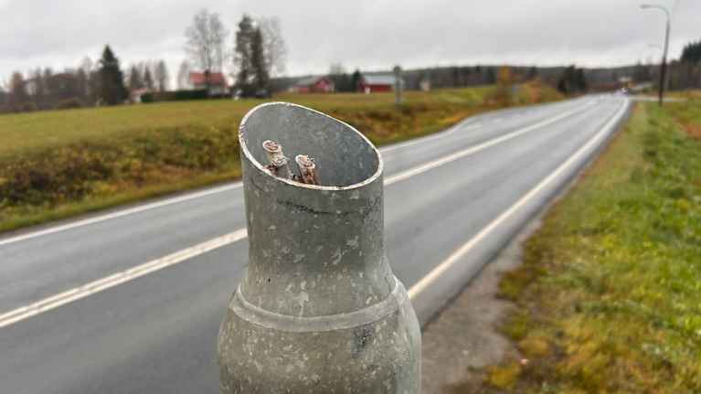 Kuopiossa varastettiin nopeusvalvontakamera | Pohjois-Savo | Yle