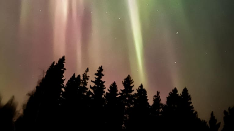 Revontulet ihastuttivat viime yönä etelärannikkoa myöten – taivaan ...