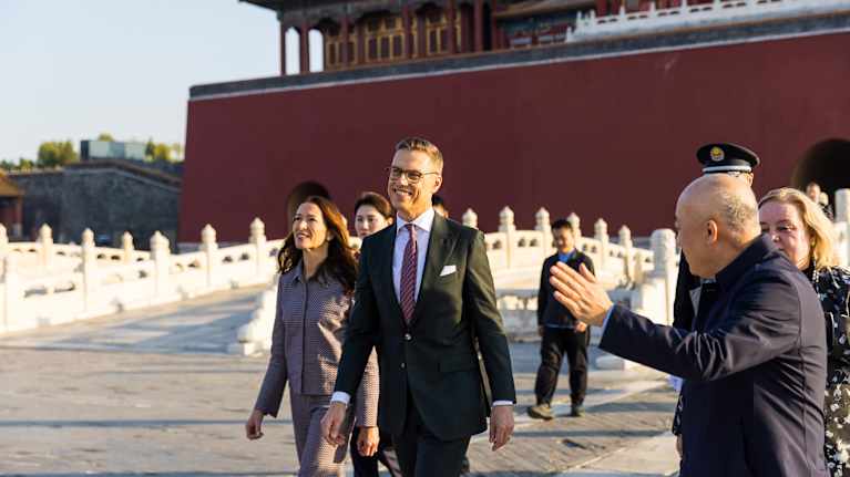 President Stubb begins state visit to China | Yle News | Yle