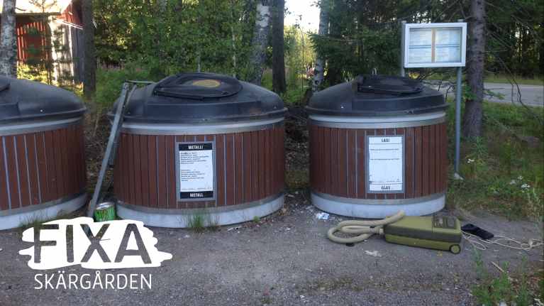 ”Kroniskt fenomen med skräp på Tirmo sopstation” | Fixa skärgården ...