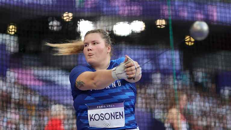 Silja Kosonen Suomen edustaja moukarinheitossa – katso Suomen joukkue ...