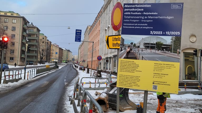 Kaupunki jatkaa puiden poistamista Mannerheimintieltä – joku toi ...