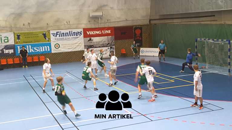 Grankulla IFK tog revansch mot Ekenäs IF:s handbollspojkar | Mitt Yle ...