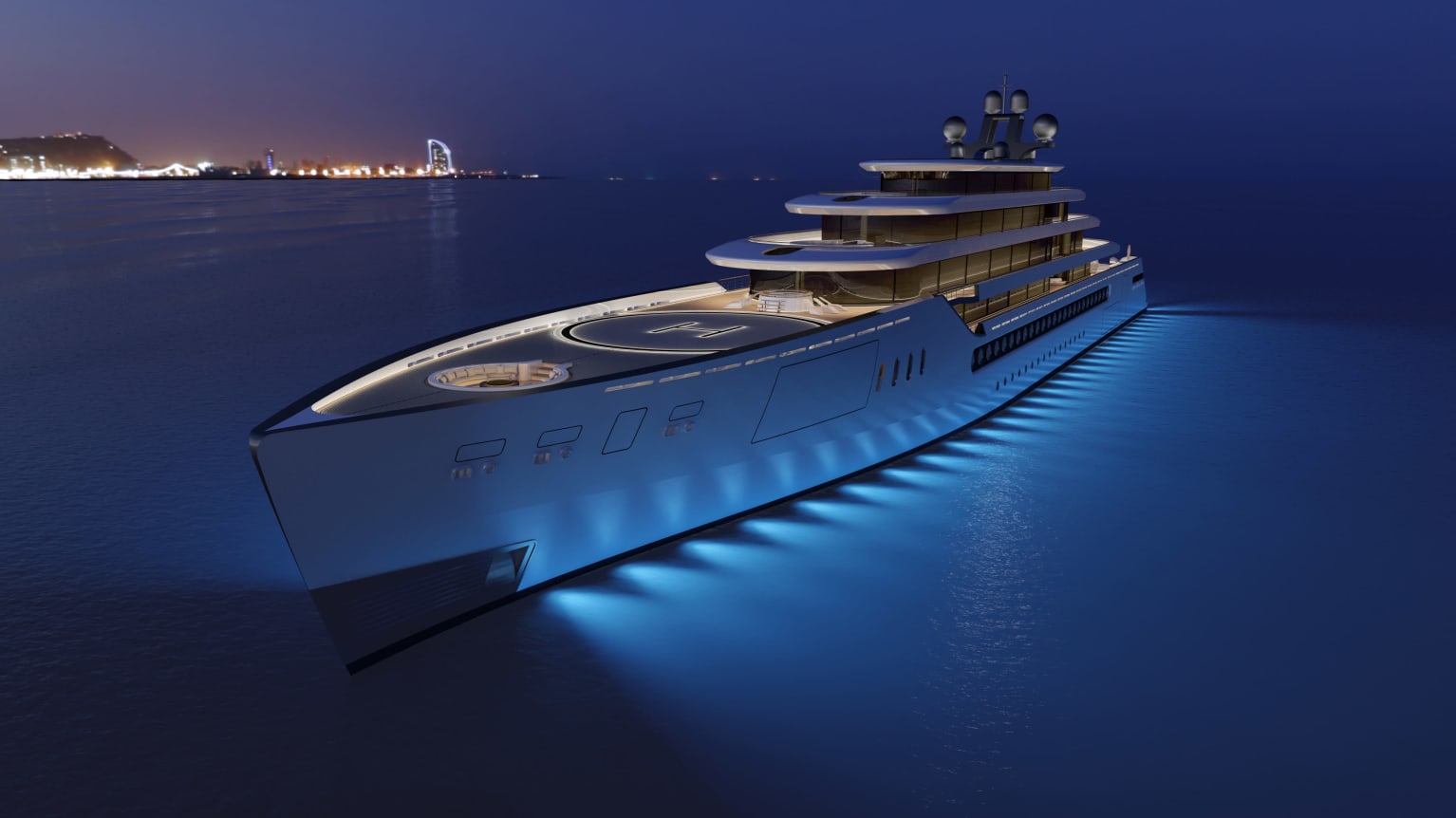 cool mega yachts