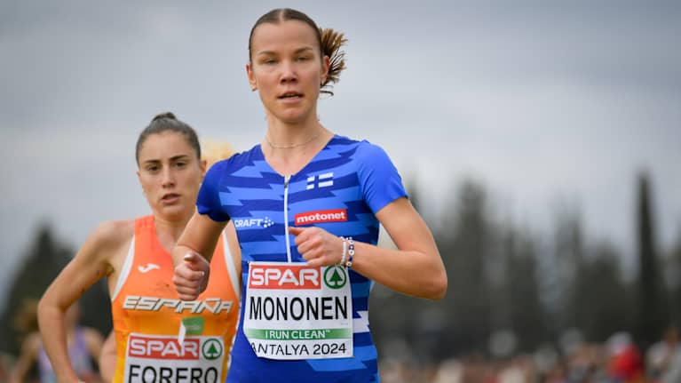 Fjärde raka medaljen i terräng-EM för Ilona Mononen – sprang om guldet ...