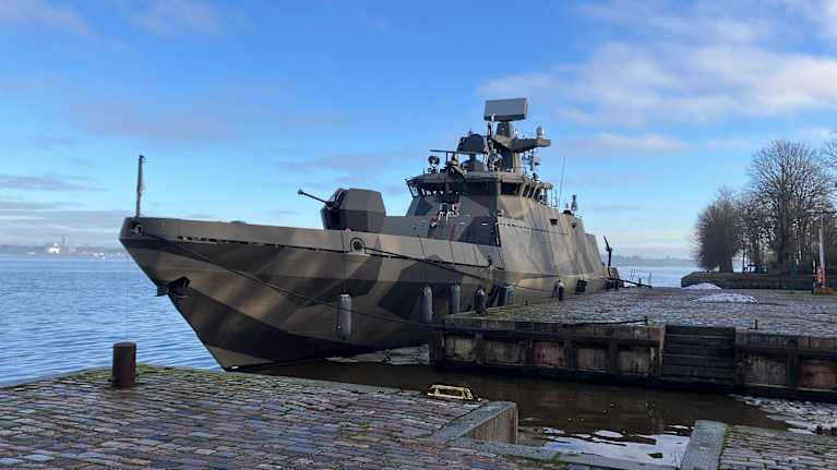 Marinens första nya korvett snart sjösättningsklar – alla fyra fartyg i ...