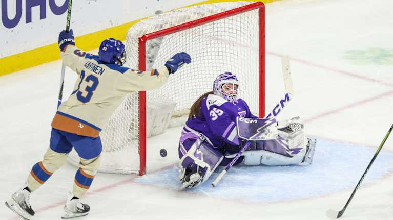 Michelle Karvinen scores for Vancouver in final PWHL games before ...