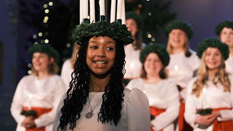 Lucia fundraiser raises record funds after racism backlash | Yle News | Yle