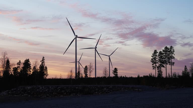Eastern Finland's biggest wind farm launched in Pieksämäki | Yle News | Yle