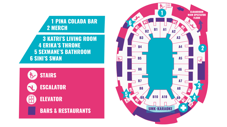 Everything you need to know about arriving at the UMK show on Saturday ...