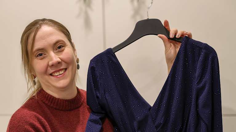 Riksdagsledamot Anette Karlsson ser fram emot sin första fest på slotts ...