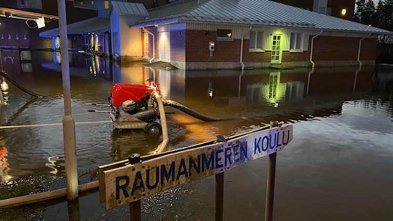 Properties flooded, roads closed as flash floods hit parts of Finland ...