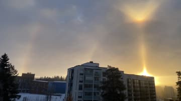 Katso helmikuun parhaat sääkuvat: lunta, pakkasta, suojasäätä ja sumua ...